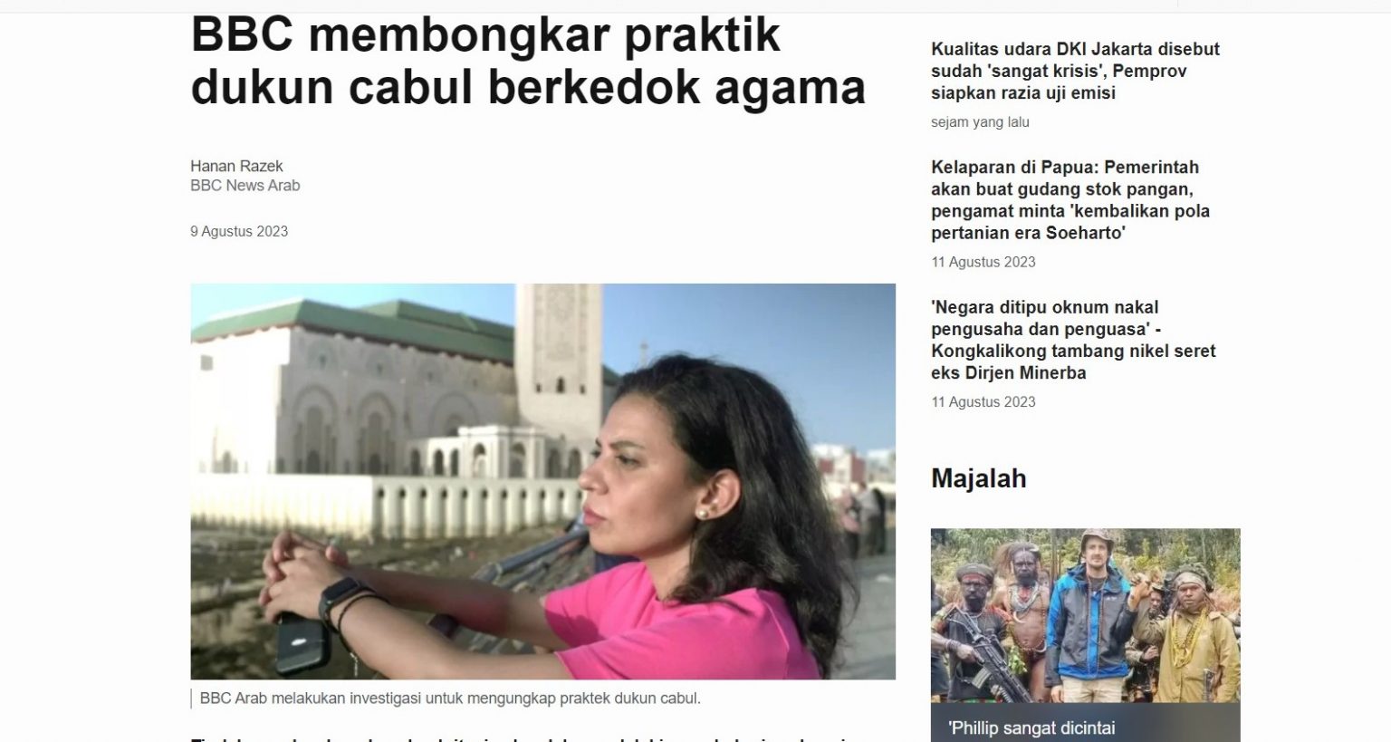 Sexual Violence in Healing Cults - Umah Ramah